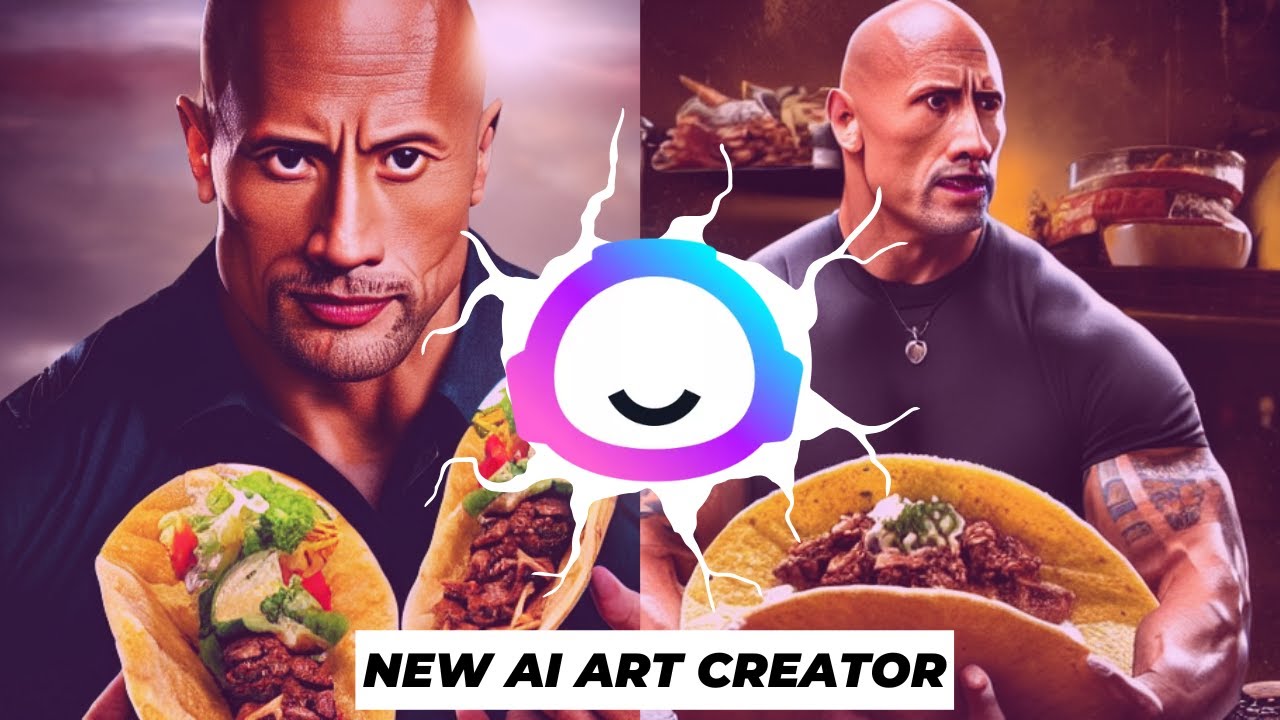 Jasper Art Review | Creating Dwayne Johnson Making Tacos Movie Poster 🤣 ...