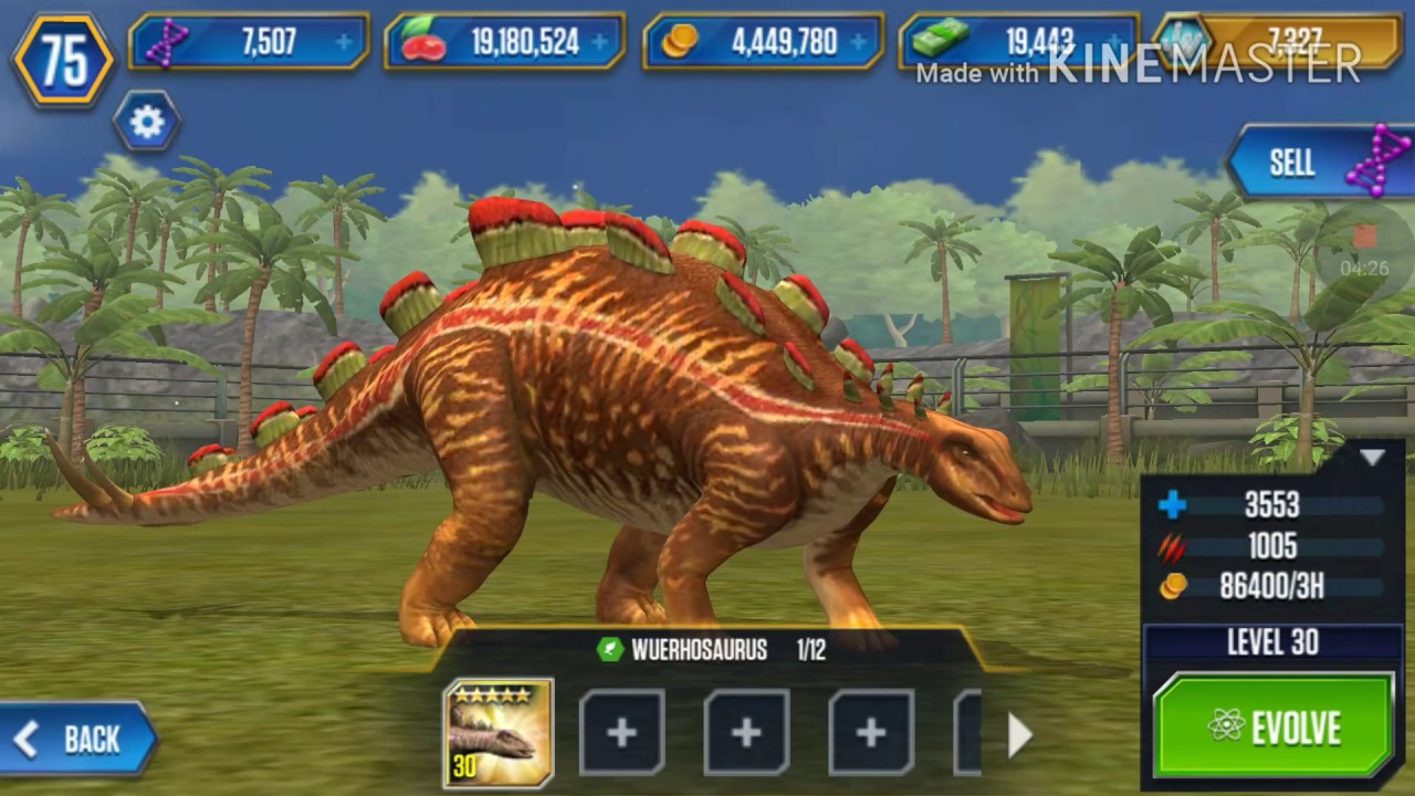 Jurassic World:The Game VIP Dino Showcase - YouTube