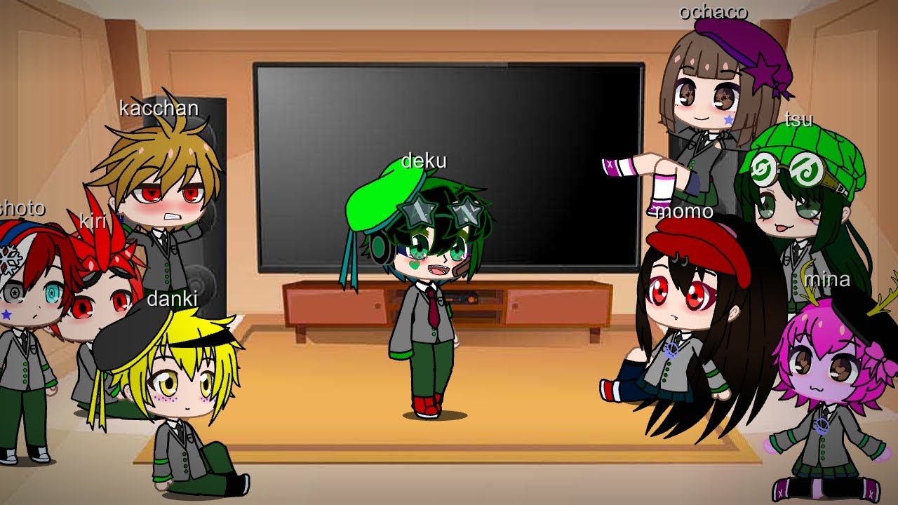 Class 1A react to dekus aus - YouTube