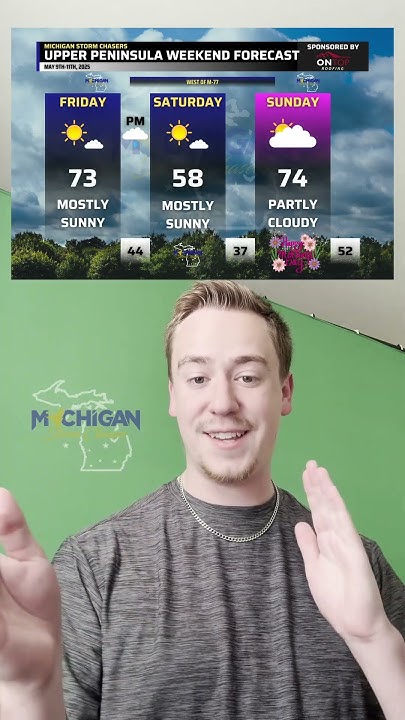 Mother's Day Weekend Forecast Update, May 9th, 2025 #michiganstormchasers #weather - YouTube