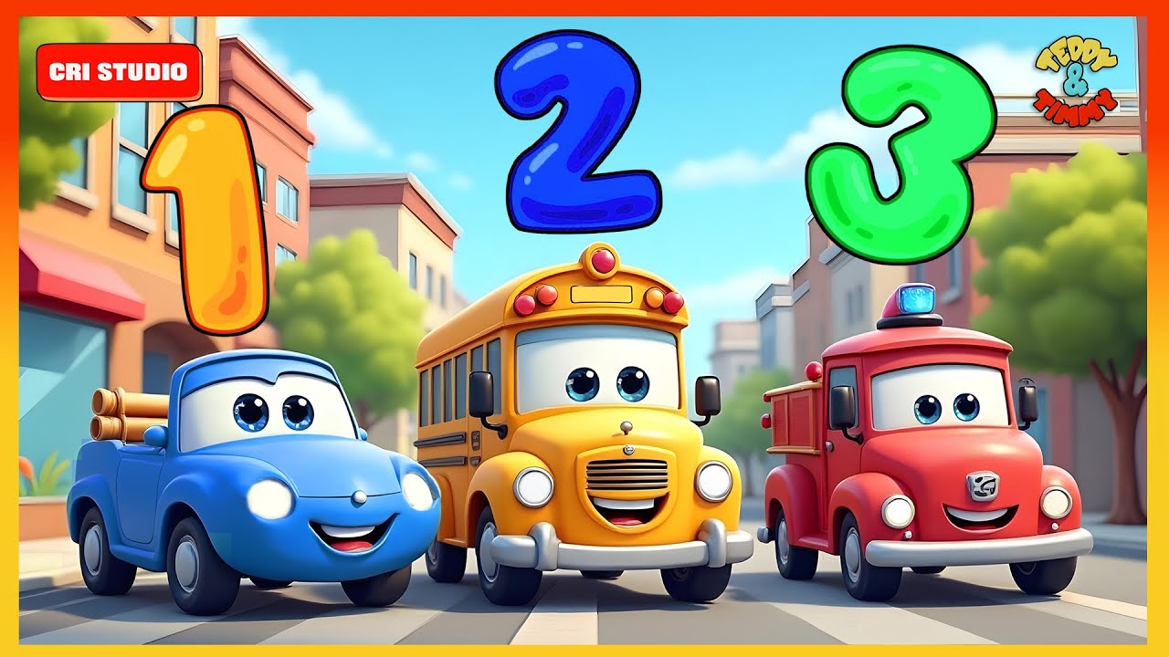 Count 123 | 1 to 10 Counting | 12345678910 | Videos for Kids | Children ...