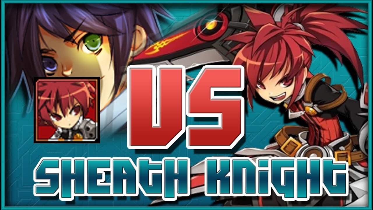 Elsword - [PvP 01] - Sword Knight vs Sheath Knight - YouTube