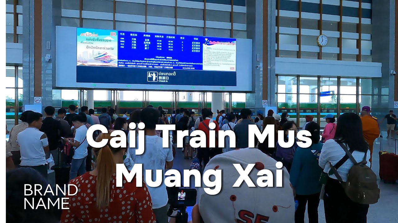 Ep 23 - Caij Train ntawm Vientiane Mus Ua Si Rau Muang Xai - YouTube