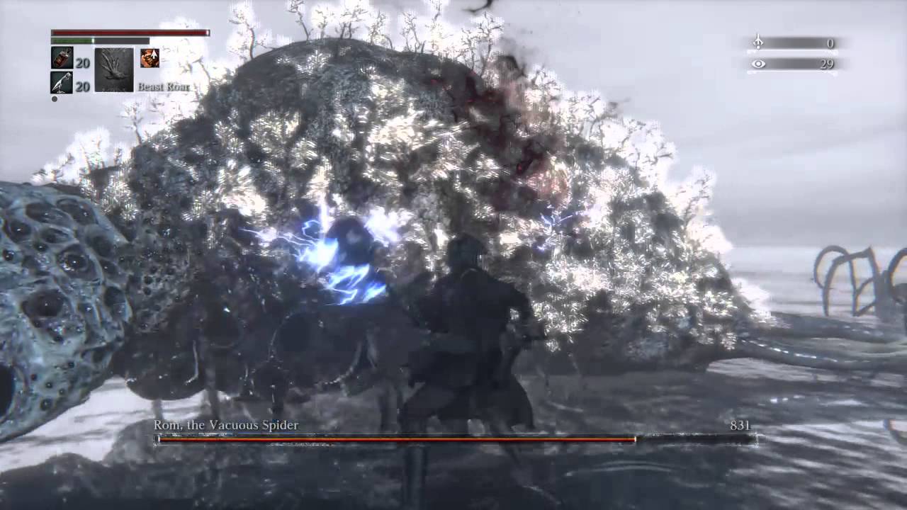 Bloodborne - Rom boss fight | Arcane | Tonitrus - YouTube
