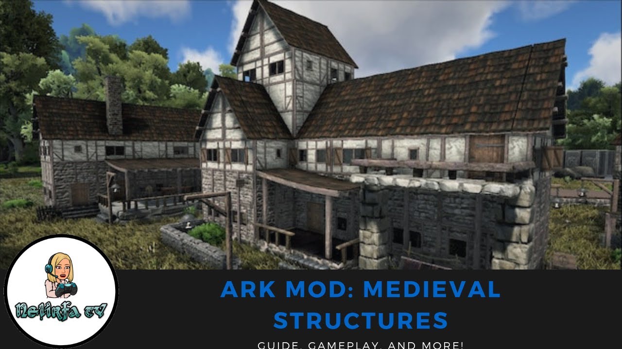 Ark mod: Medieval Structures - YouTube