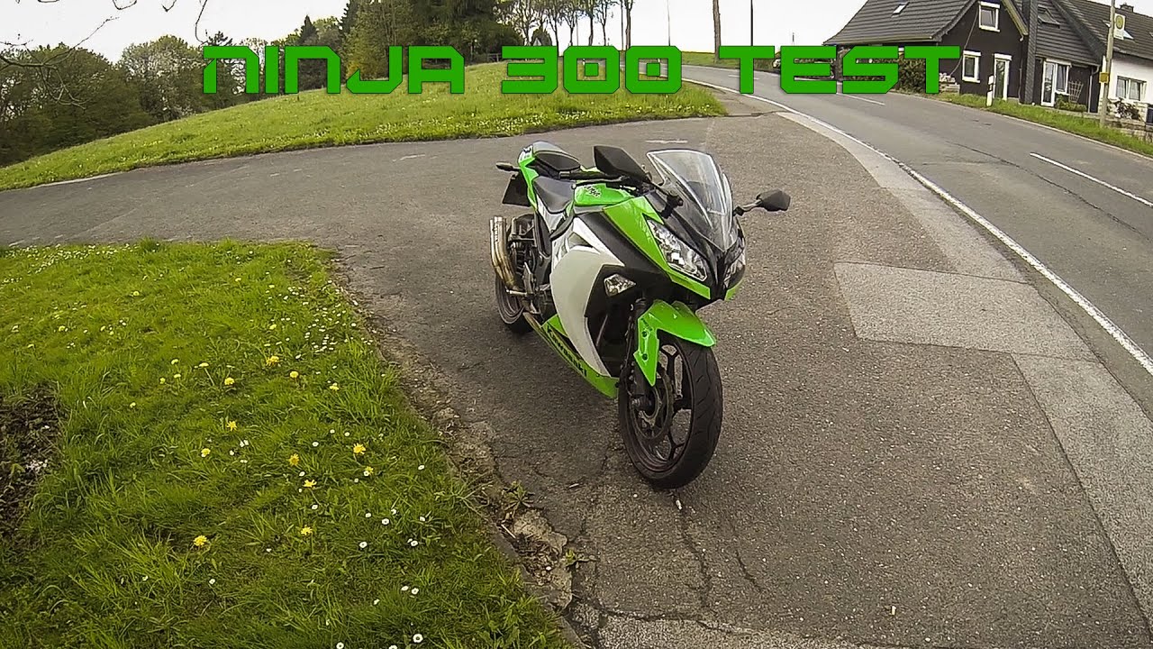 Kawasaki Ninja 300 Test - YouTube