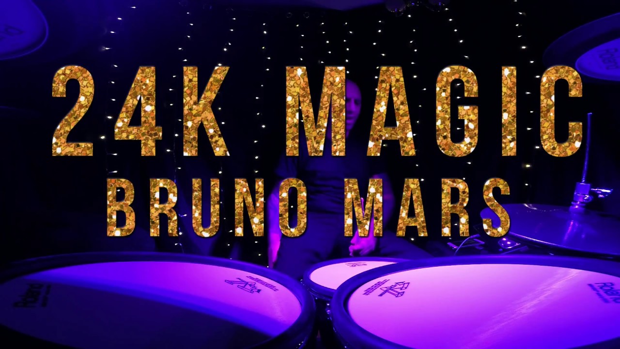 24K Magic - Bruno Mars - Drum Cover - YouTube