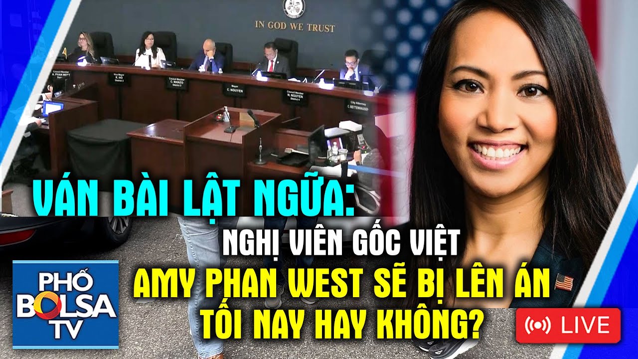 VÁN BÀI LẬT NGỮA: Nghị viên gốc Việt Amy Phan West sẽ bị đồng viện ...