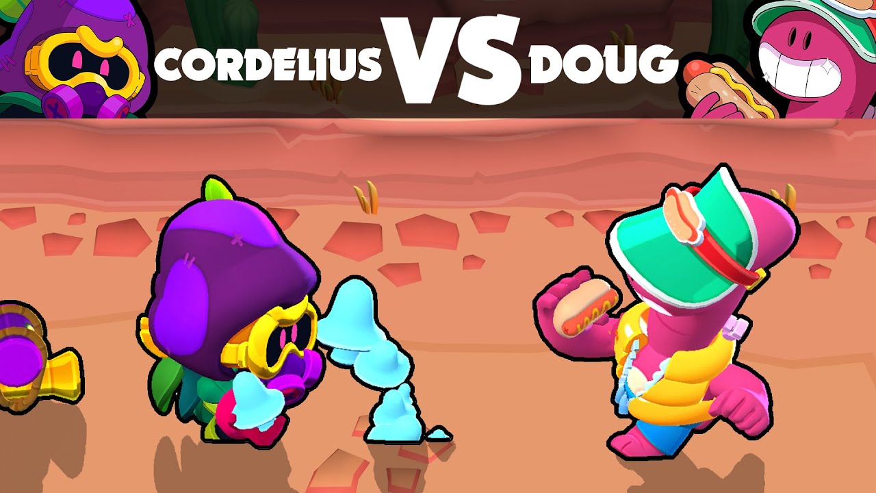 CORDELIUS VS DOUG | 1 vs 1 | Brawl Stars - YouTube