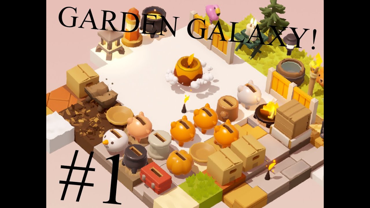 Relaxing in Garden Galaxy! (My first video!) - YouTube