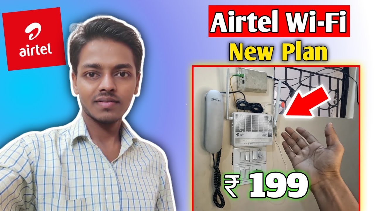 Airtel Xstream Fiber Installation 🔥🔥 | Airtel Xstream Fiber Plans ...