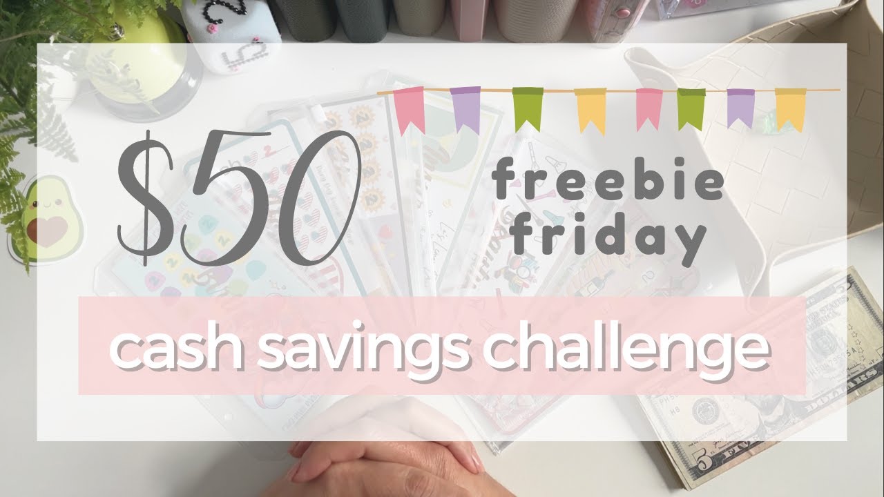 🥑 LAST FREEBIE FRIDAY OF JUNE!!! | $50 in mini savings challenges ...