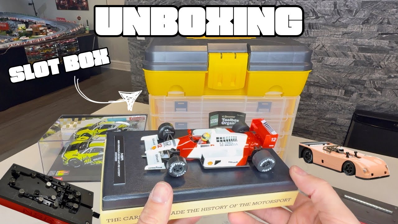 Unboxing Slot Cars + “Slot Box” from Lightek Slots! - YouTube