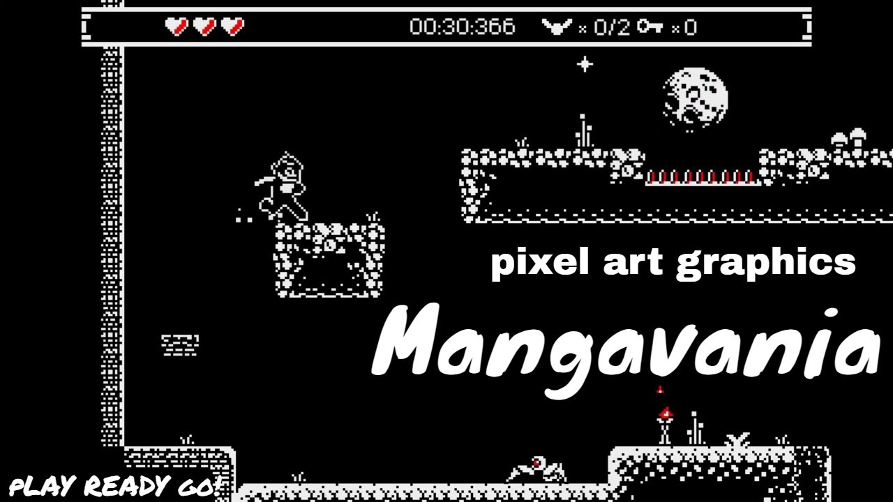 MANGAVANIA with pixel art graphics - PLAY READY GO - YouTube