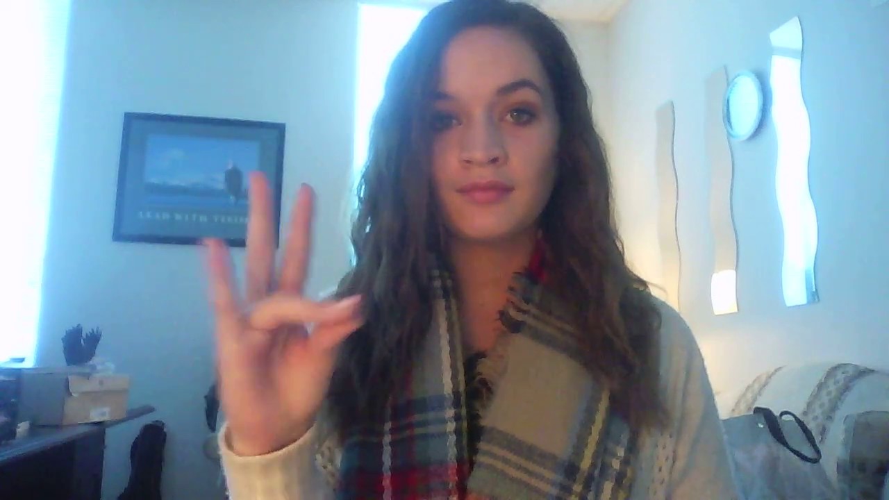 sign language ABC's & 123's - YouTube