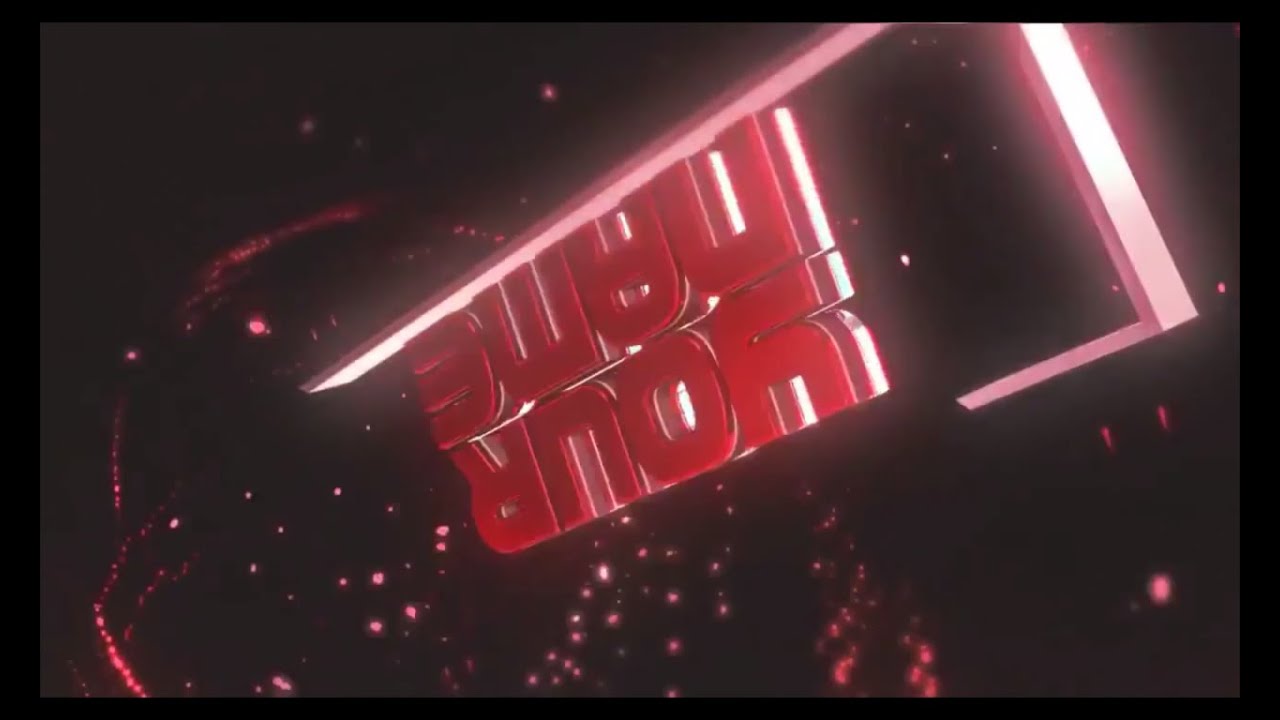 Free 3D Red Chill Intro Template - Cinema 4D and After effects Template ...