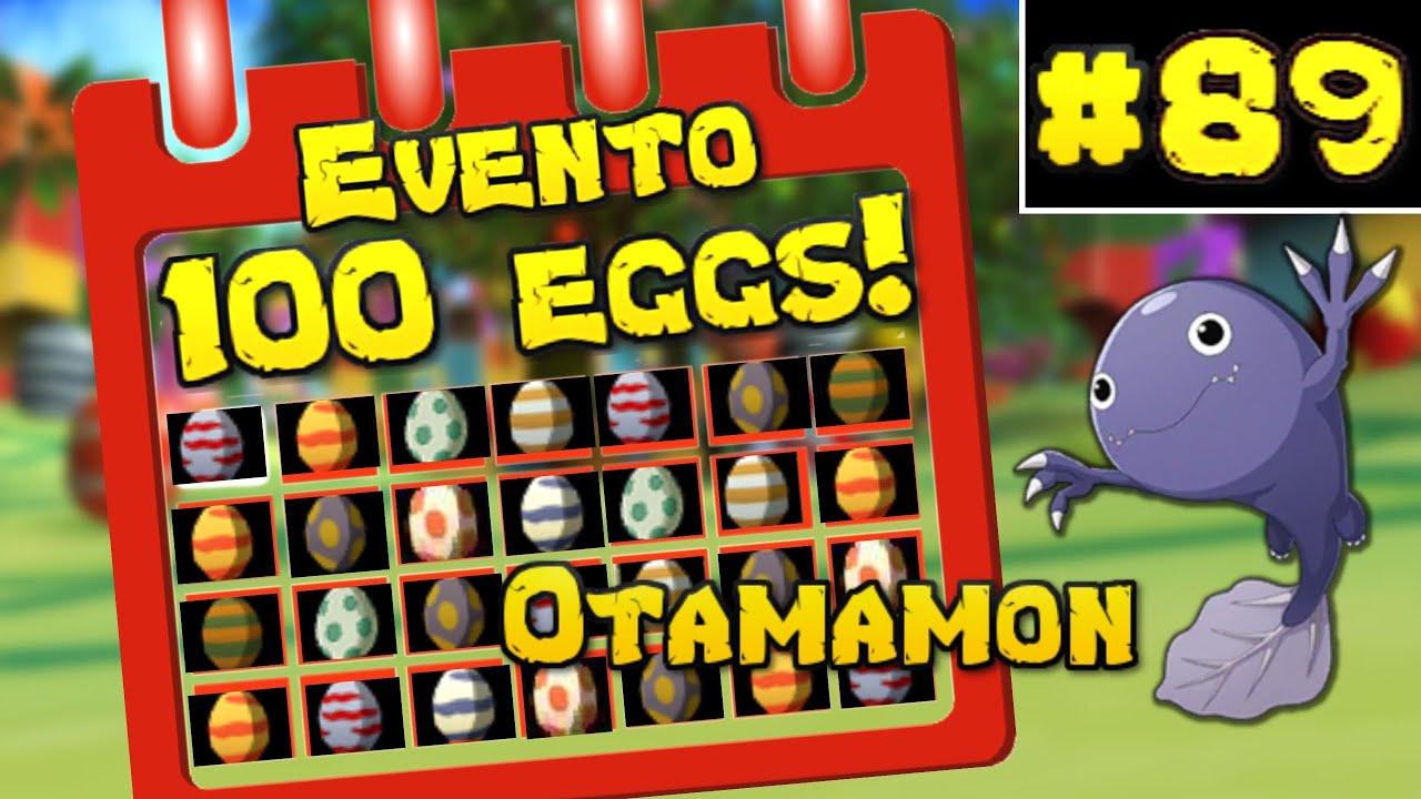 100 eggs - #89 Otamamon - Digimon Masters Online - YouTube