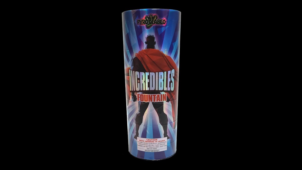 Incredibles Fountain - 6188 (Pyro Diablo) - YouTube