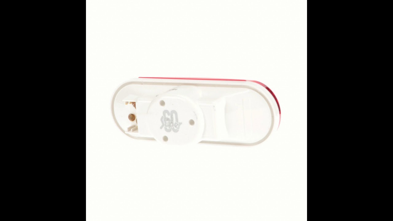 Truck-Lite® Super 60, Stop/Turn/Tail, Incandescent, Red, Oval, 1 Bulb ...