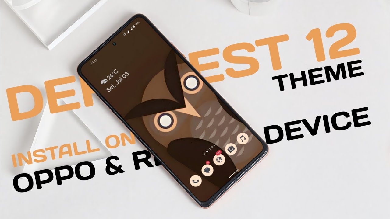 Tema Custom Rom Derpfest - Theme for Realme & Oppo - YouTube