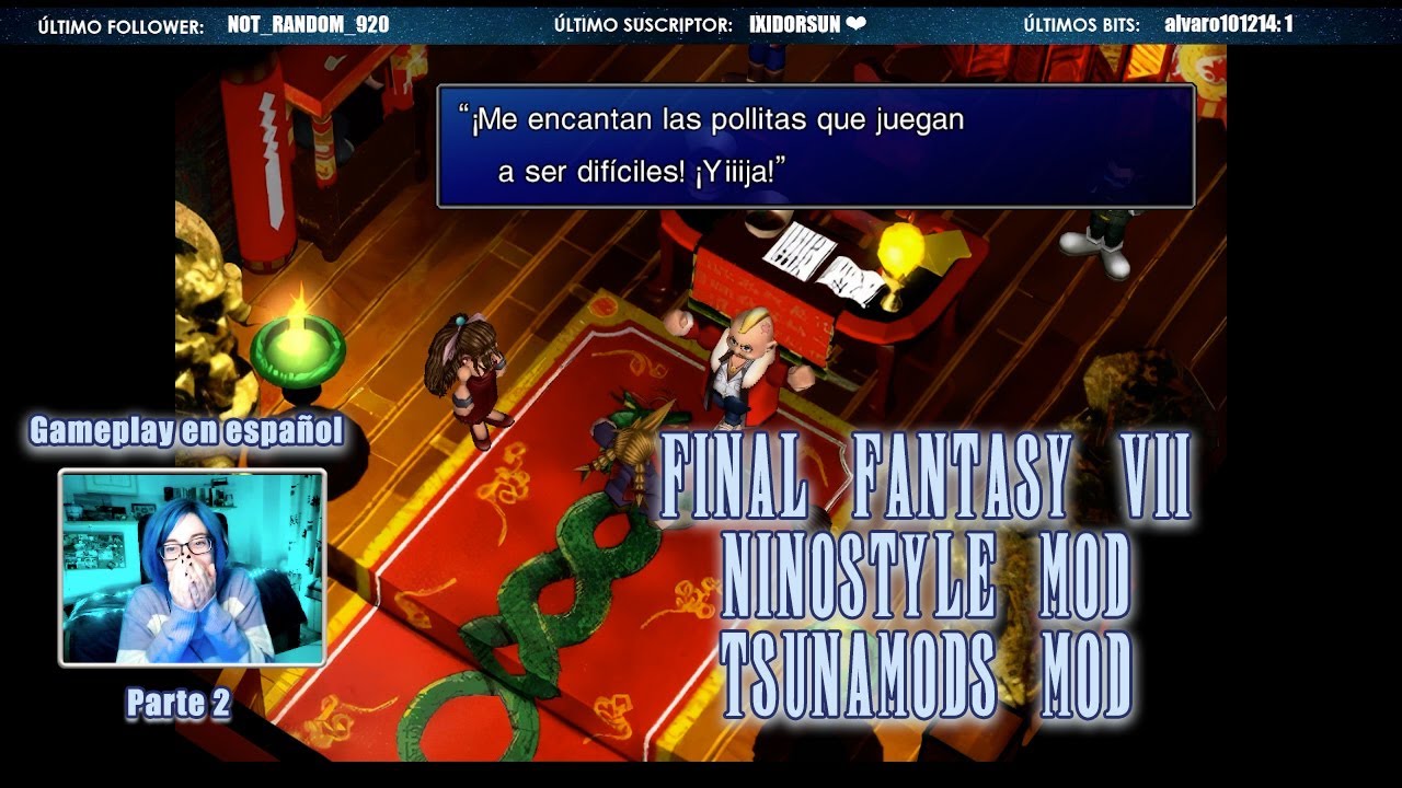Parte 2 🗡 | Final Fantasy VII Clásico + Tsunamods y Ninostyle mods ...