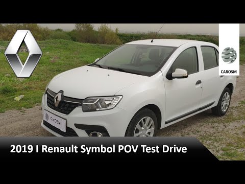 2019 I Renault Symbol POV Test Drive - YouTube