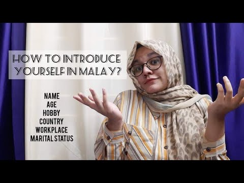 Malay language Communication II Episode 2 II Introduce yourself! - YouTube
