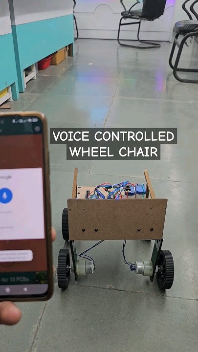 Voice Controlled Wheel Chair using #Arduino and Bluetooth, Project for handicapped #wheelchair ...