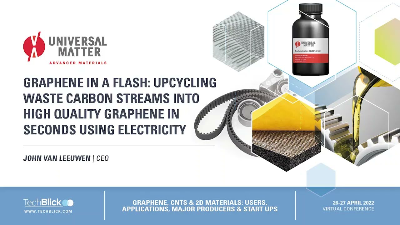 Universal Matter | Graphene in a Flash: Upcycling Waste Carbon Streams ...