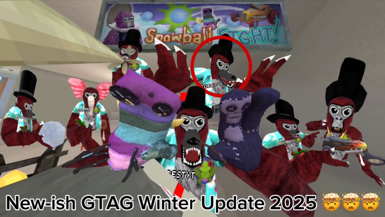 New-ish GTAG Winter Update 2025!!! | Gorilla Tag - YouTube