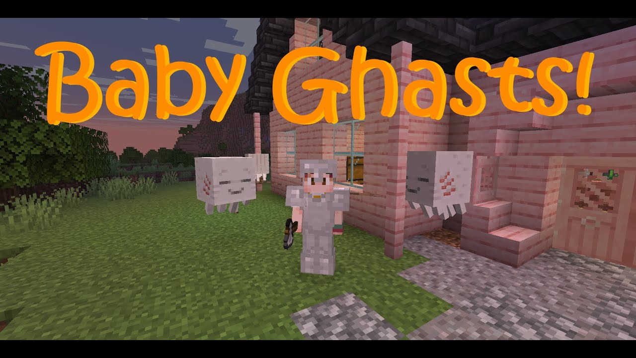 Baby Ghasts! | Episode 3: Getting Better at Minecraft Series - YouTube