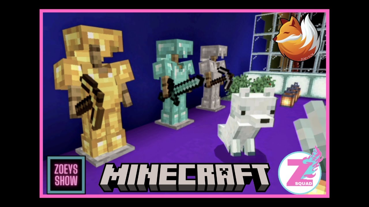 Zoeys Show Short Update On Our Minecraft Rainbow Castle Youtube