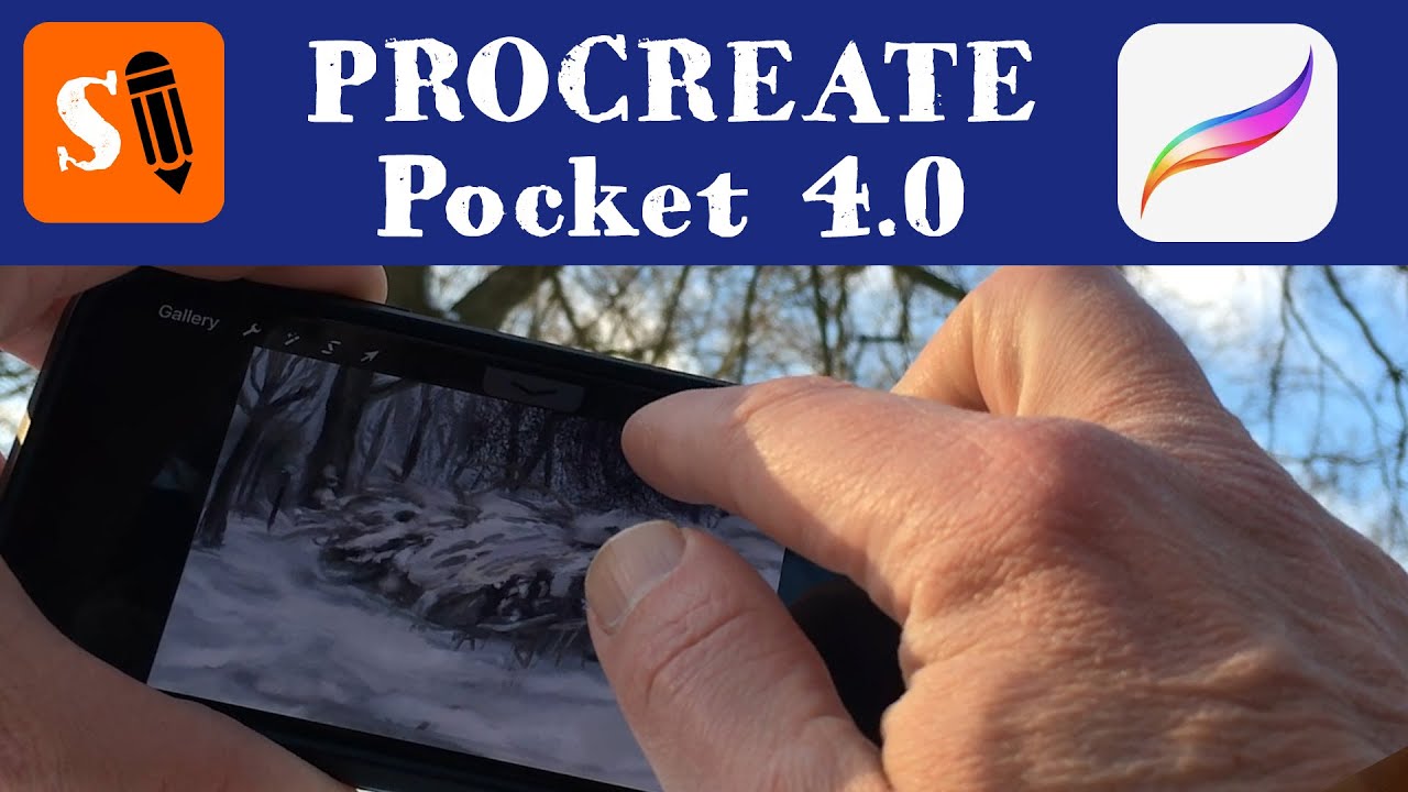 Draw on your iPhone Procreate Pocket 4.0 Review - YouTube