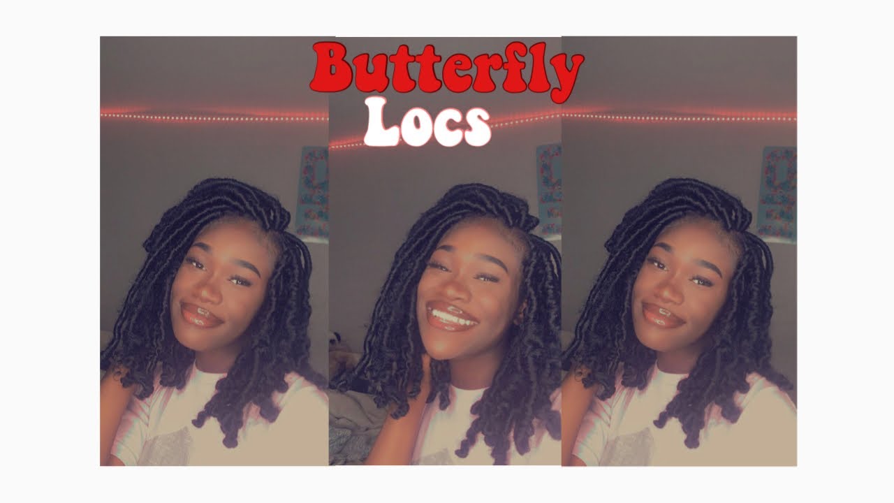 Butterfly locs tutorial (beginner friendly) - YouTube