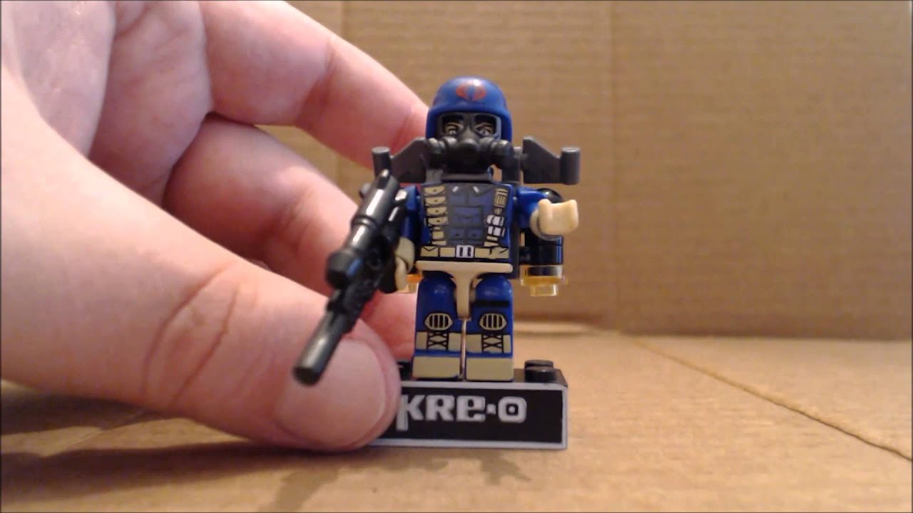 Chuck Builds GI Joe Kreo Cobra Flight Jet Trooper - YouTube