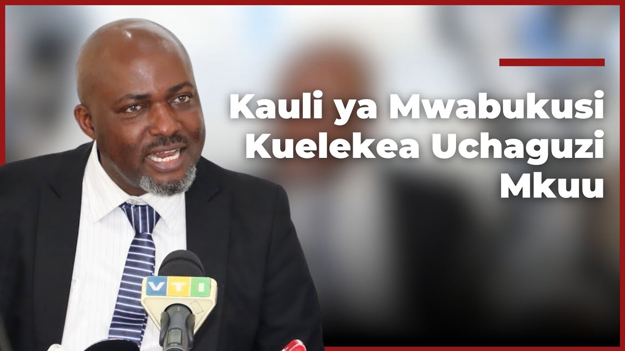 #LIVE | Wakili Mwabukusi Anena na Waandishi Kuelekea Uchaguzi Mkuu ...