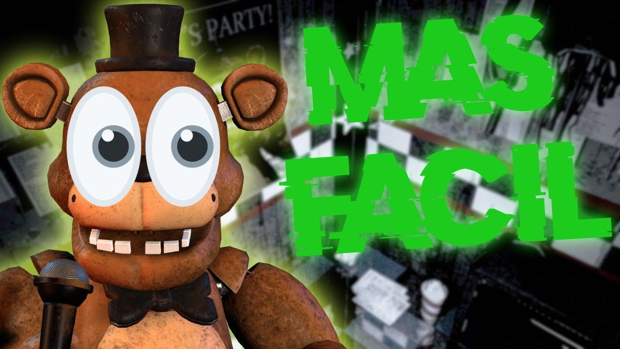 COMO HACER MÁS FÁCIL FNaF 1 | Tutorial | Five Nights at Freddy´s - YouTube