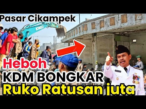 HEBOH❗️ERA KANG DEDI MULYADI YANG BERANI USIK PASAR CIKAMPEK  #Flyovercikampek