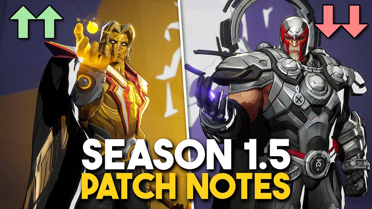 FULL SEASON 1.5 PATCH NOTES LEAKED! - MARVEL RIVALS (BUFFS & NERFS ...