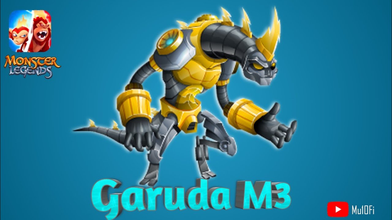 How To Breed Garuda M3 || Monster Legends - YouTube