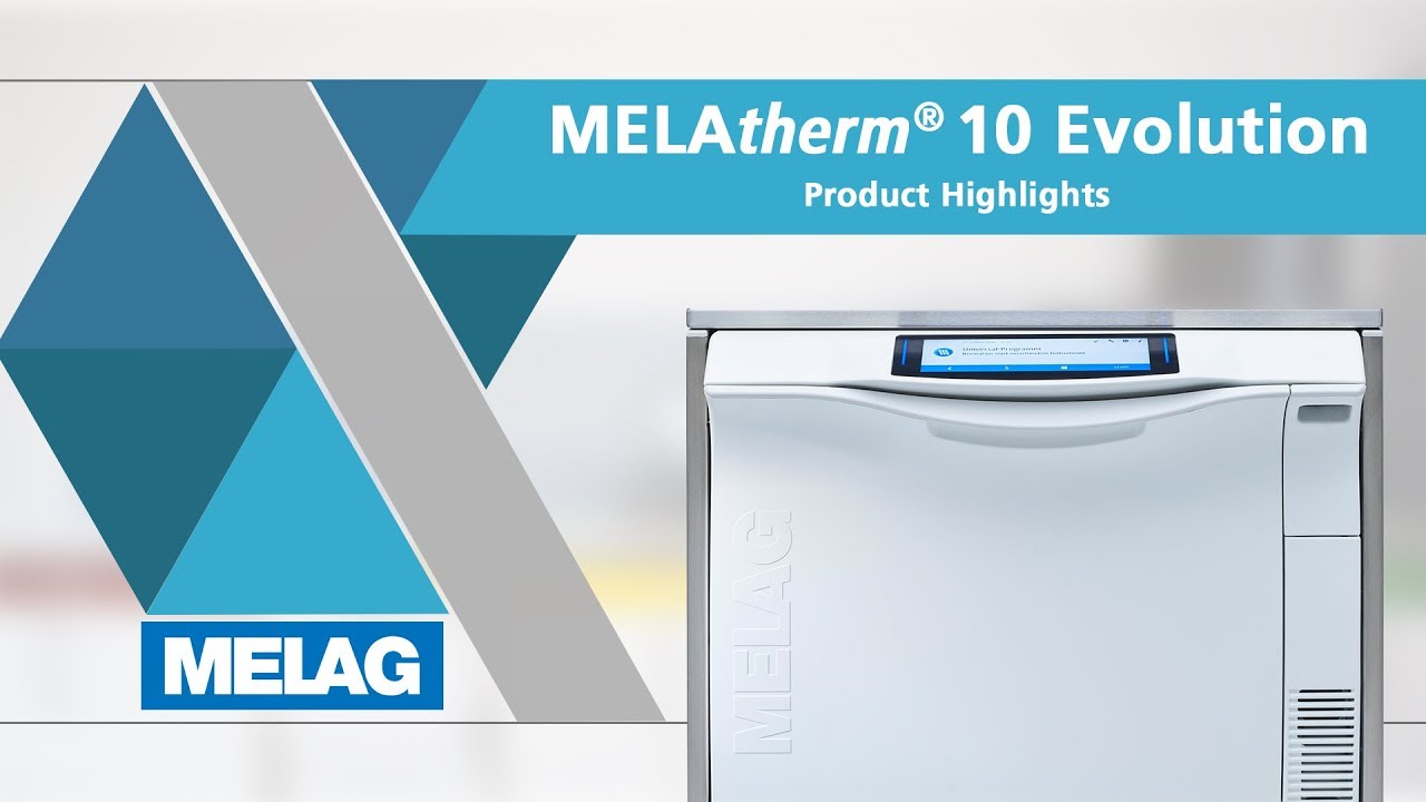 Washer Disinfector: MELAtherm 10 Evolution | MELAG Product Highlights ...