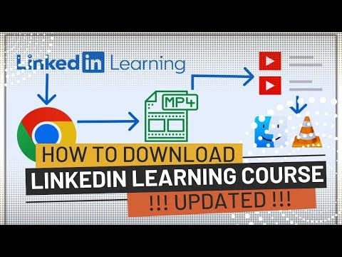 How To Download LinkedIn Learning Course Updated - YouTube