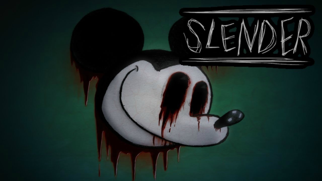 SLENDER MICKEY! - YouTube