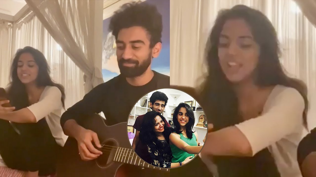 Singer Sunitha Daughter And Son Singing Avunu Nijam Song From Athadu ...