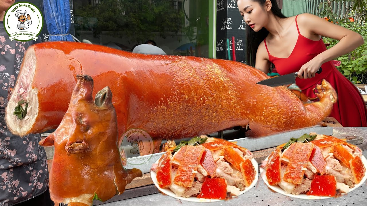 Incredible Women! At 2AM Their Skillful Hands Roast Pigs That Stun All ...