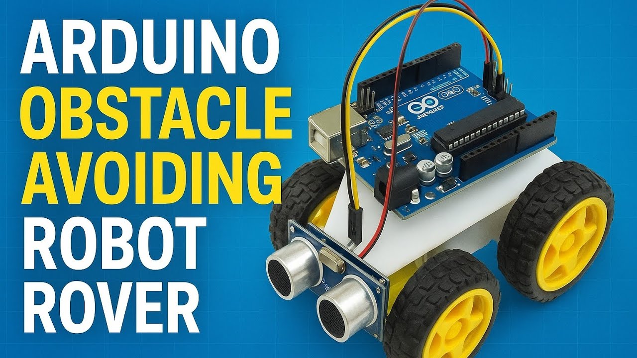 Arduino Rover Obstacle avoiding robot toys ️😊 IOT projects - YouTube