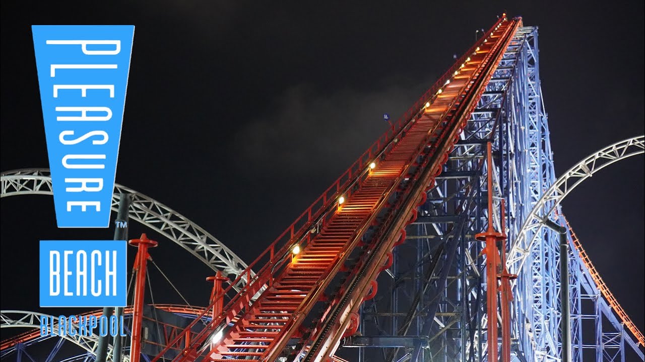Blackpool Pleasure Beach | Late Night Riding 14th August 2021 - YouTube