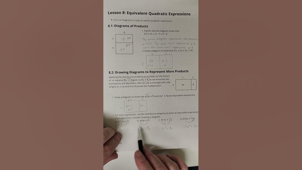 IM Algebra 1 Unit 6 Lesson 8 Video - YouTube
