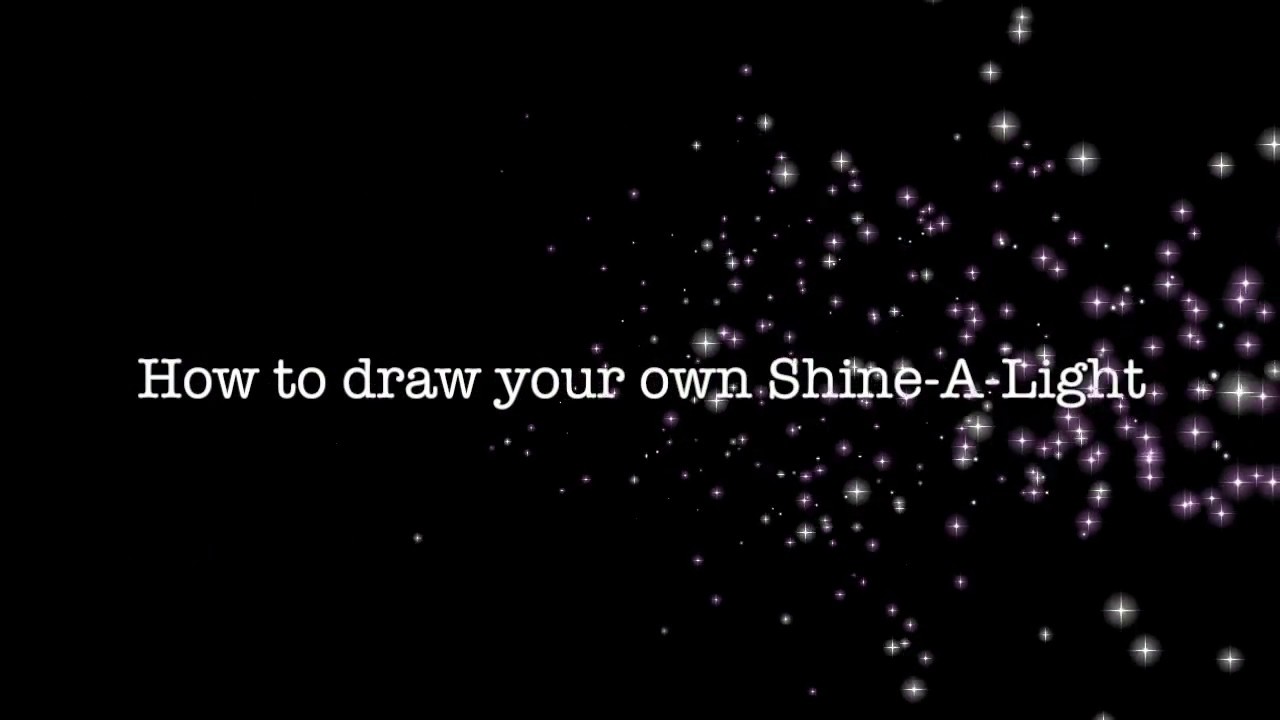 How to Draw a Shine-A-Light - YouTube