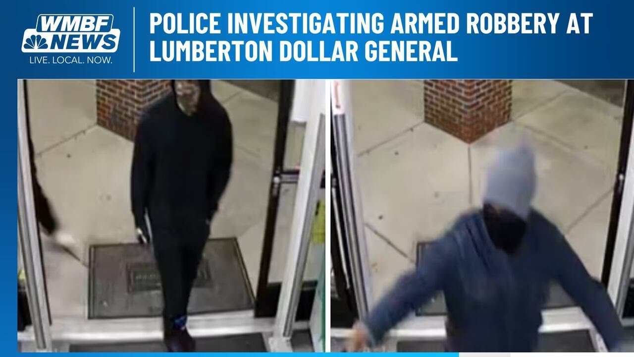 Police investigating armed robbery at Lumberton Dollar General - YouTube